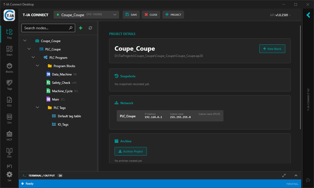T-IA Connect | AI PLC Code Generator for Siemens TIA Portal
