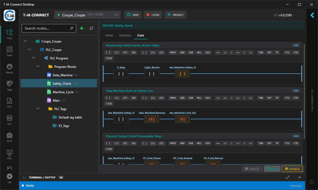 T-IA Connect | AI PLC Code Generator for Siemens TIA Portal