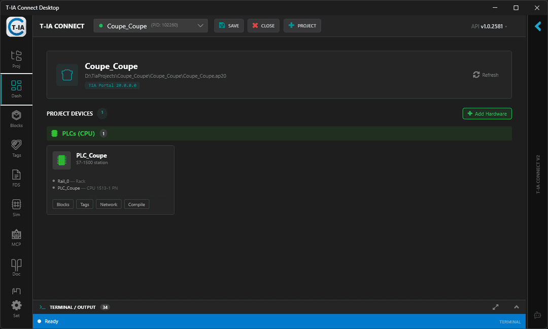T-IA Connect | AI PLC Code Generator for Siemens TIA Portal